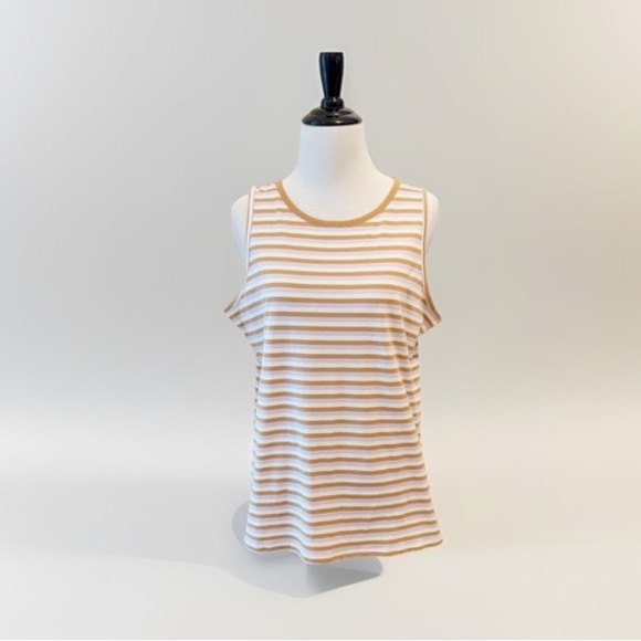 Pact | Tops | Pact Women Soho Strip Softspun High Neck Tank 0 Organic ...